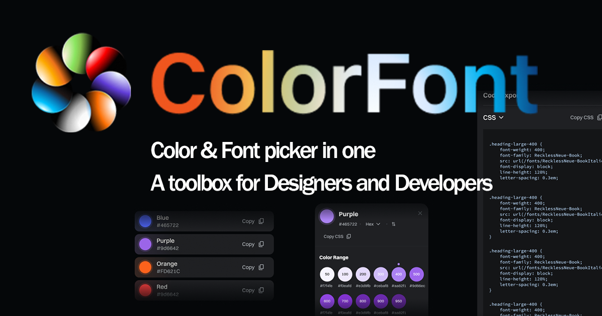 ColorFont | Pricing
